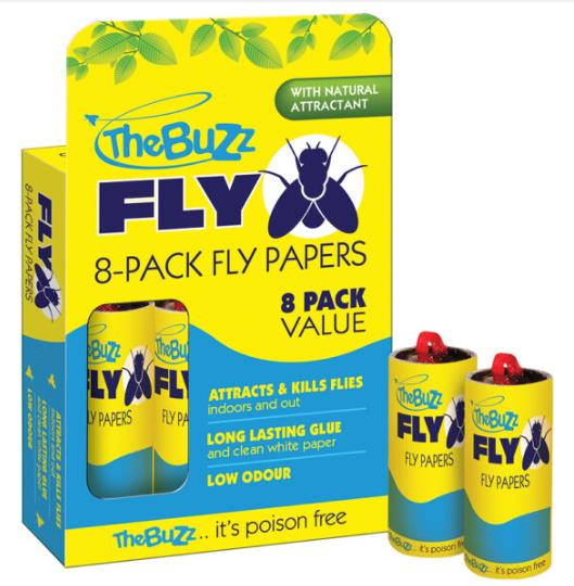 Buy Fly Paper 8 Pack | Condell Park Produce
